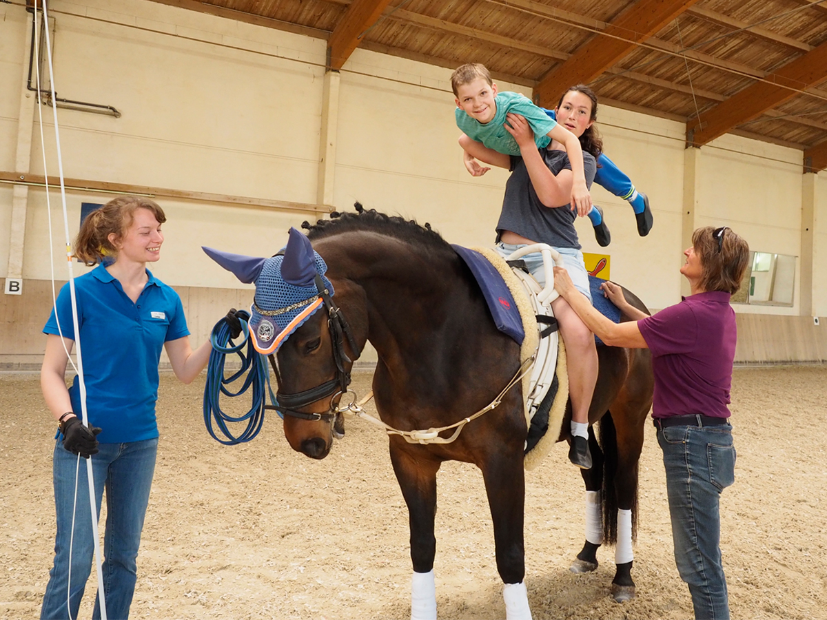 Heilpädagogische und therapeutische Förderung mit dem Pferd : Caritas ...